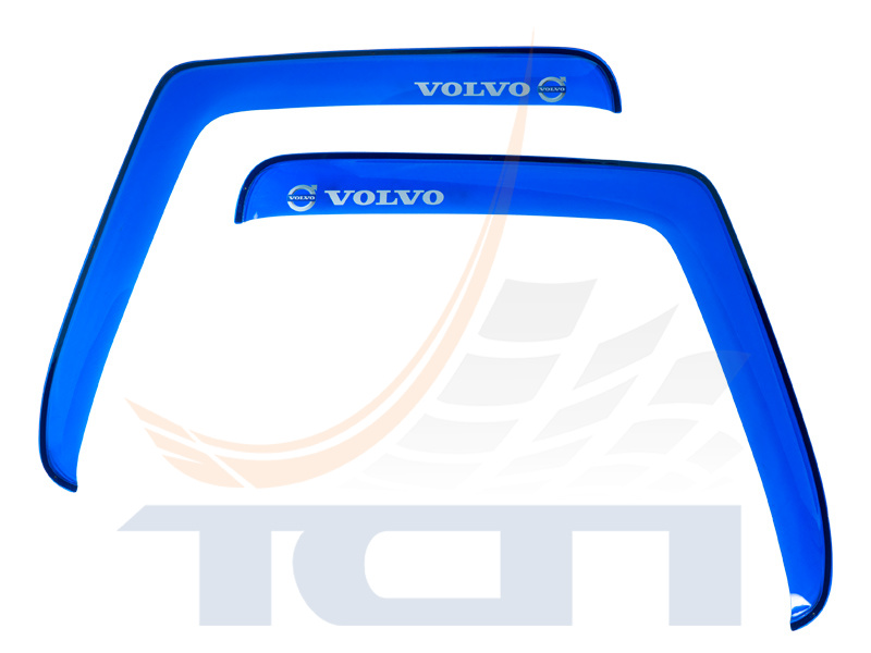 Дефлектор окна VOLVO FH VNL полный угол синий T800021 ТСП - plast-detal.ru